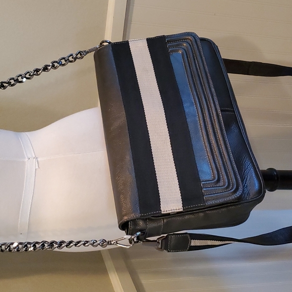 Paula Ferber | Bags | Like New Paula Ferber Leather Messenger Bag ...